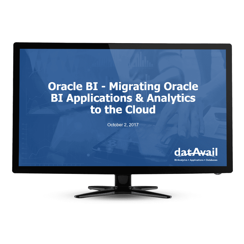 Oracle Bi Products And Migrating Oracle Bi Applications And Analytics To 9656