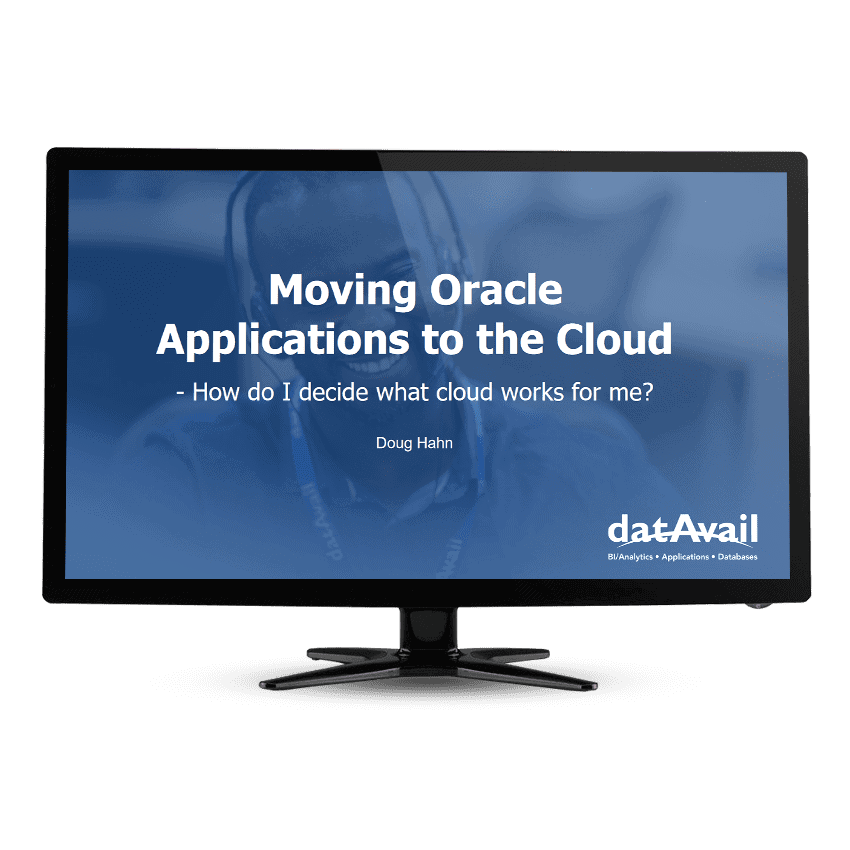 Moving Oracle Applications to the Cloud | Datavail