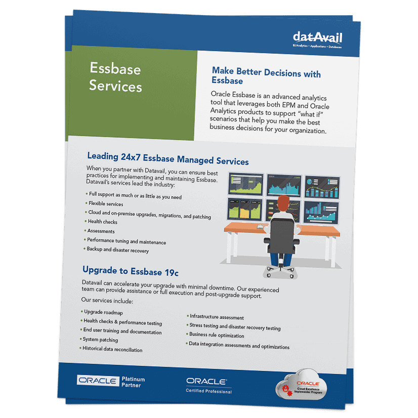 Essbase Services Datavail