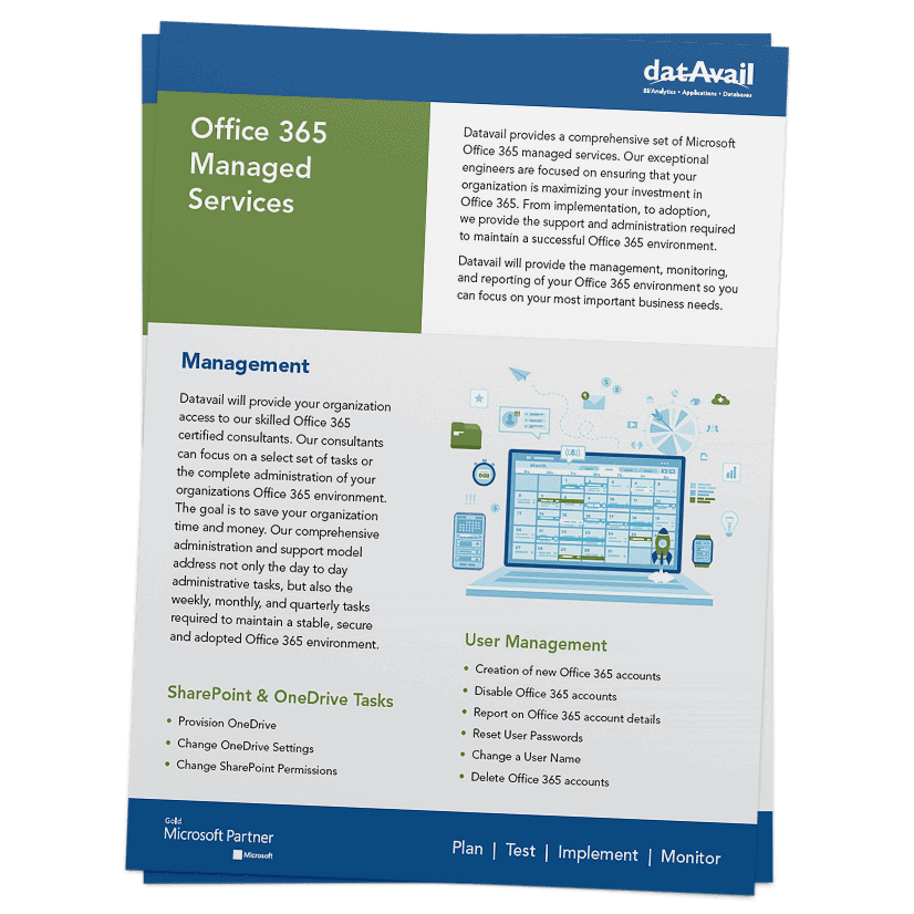 Office 365 Managed Services | Datavail