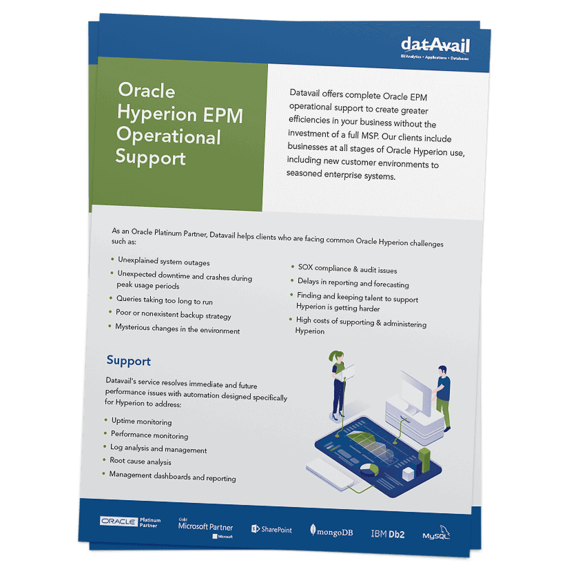 Oracle Hyperion/EPM Operational Support | Datavail