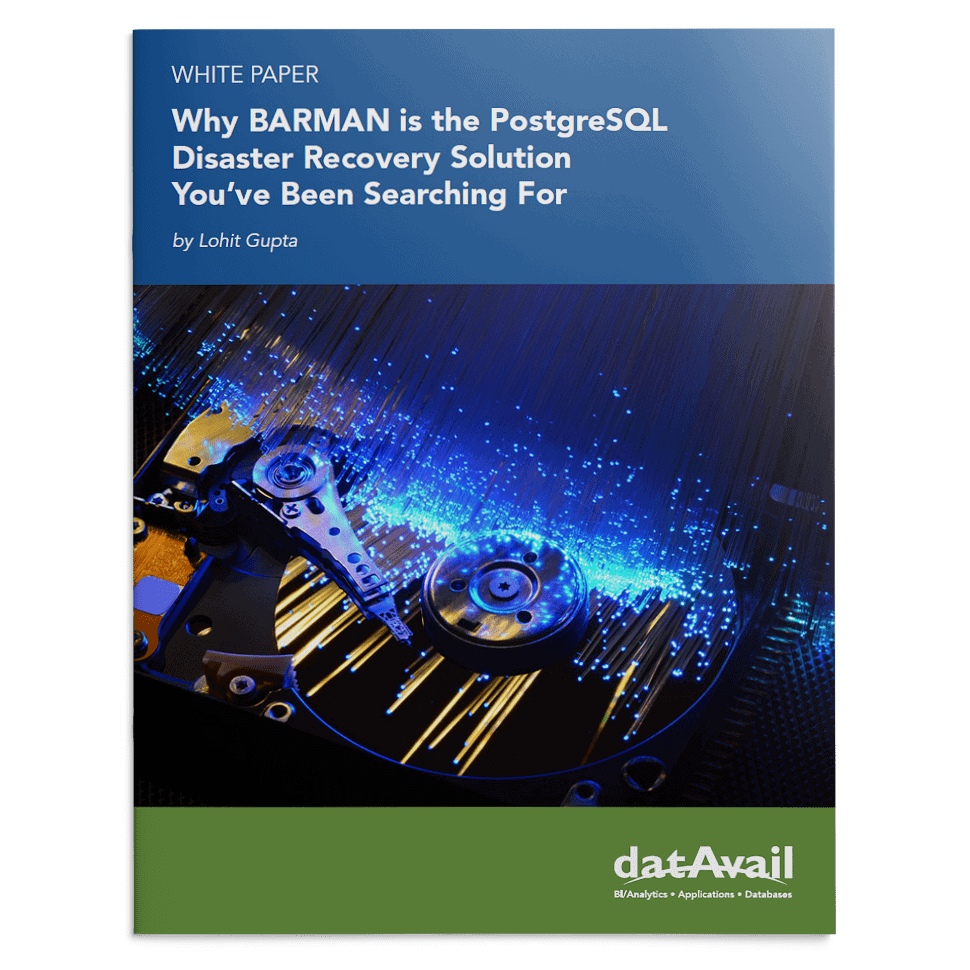 Why BARMAN is the PostgreSQL Disaster Recovery Solution You’ve Been ... Why BARMAN is the PostgreSQL Disaster Recovery Solution You’ve Been ...