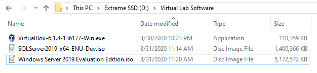 Building A Sql Server Virtual Lab In Windows Software And Hardware Requirements Datavail