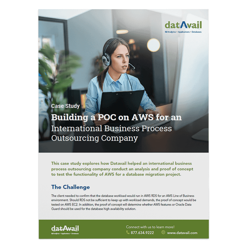 Building a POC on AWS for an International Business Process Outsourcing ...