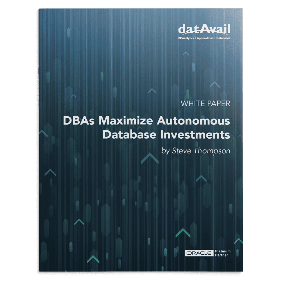 DBAs Maximize Autonomous Database Investments | Datavail