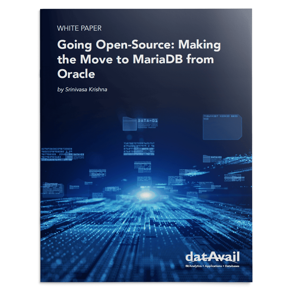 Going Open Source Making The Move To Mariadb From Oracle Datavail 3079