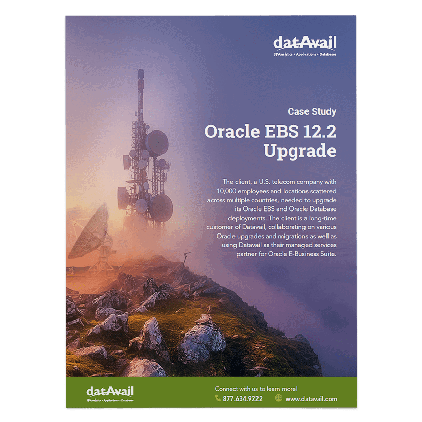 Oracle EBS 12.2 Upgrade | Datavail
