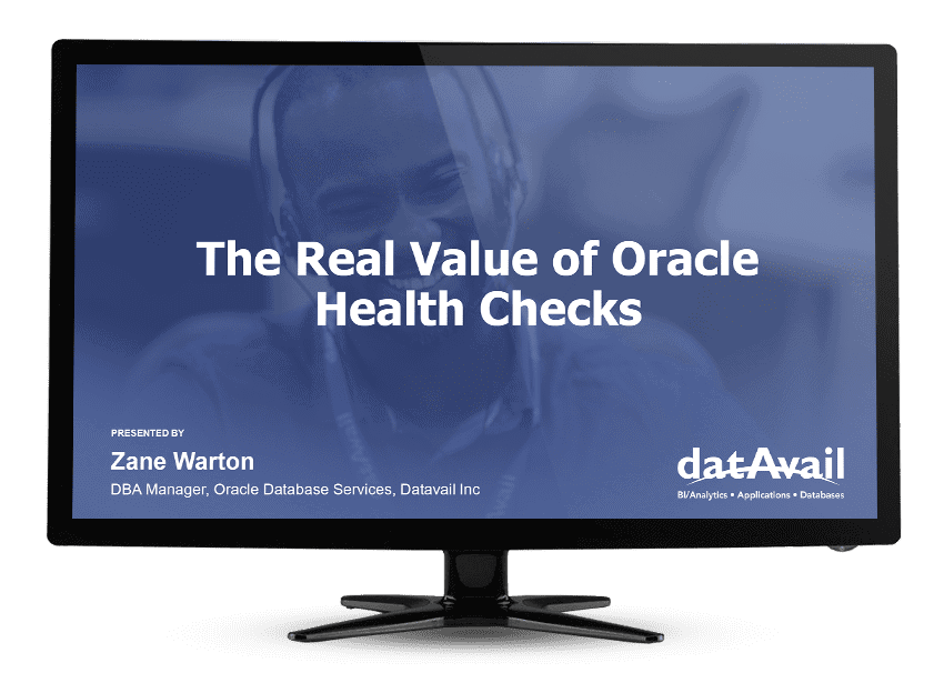 The Real Value of Oracle Health Checks | Datavail