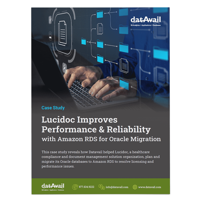 Lucidoc Improves Performance & Reliability with Amazon RDS for Oracle ...
