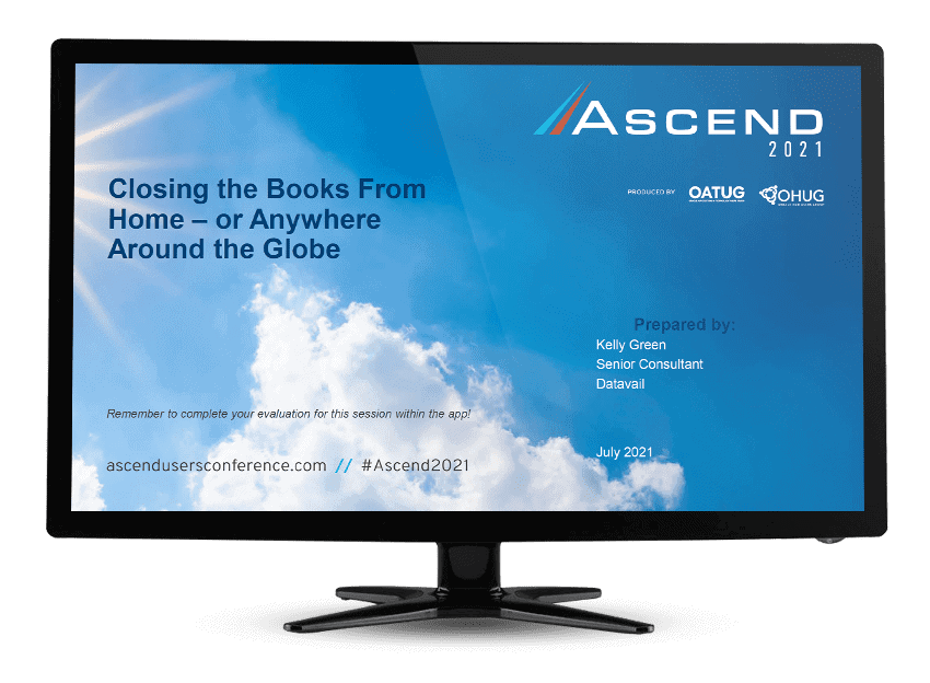 Closing the Books from Home or Anywhere Around the Globe | Datavail