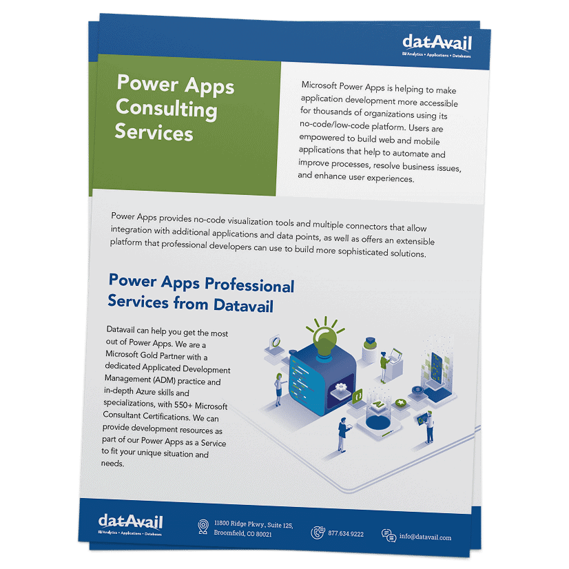 Service Overview: Power Apps Consulting Services | Datavail
