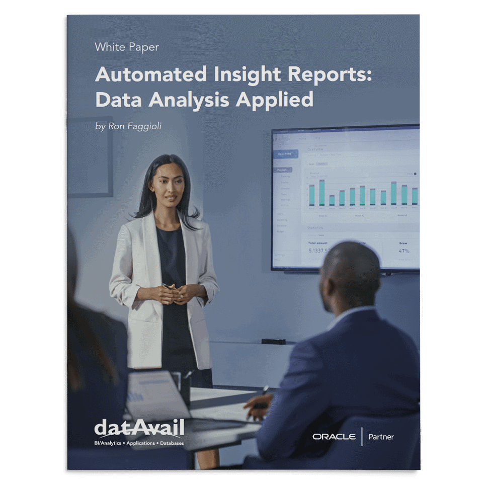 Automated Insight Reports: Data Analysis Applied | Datavail