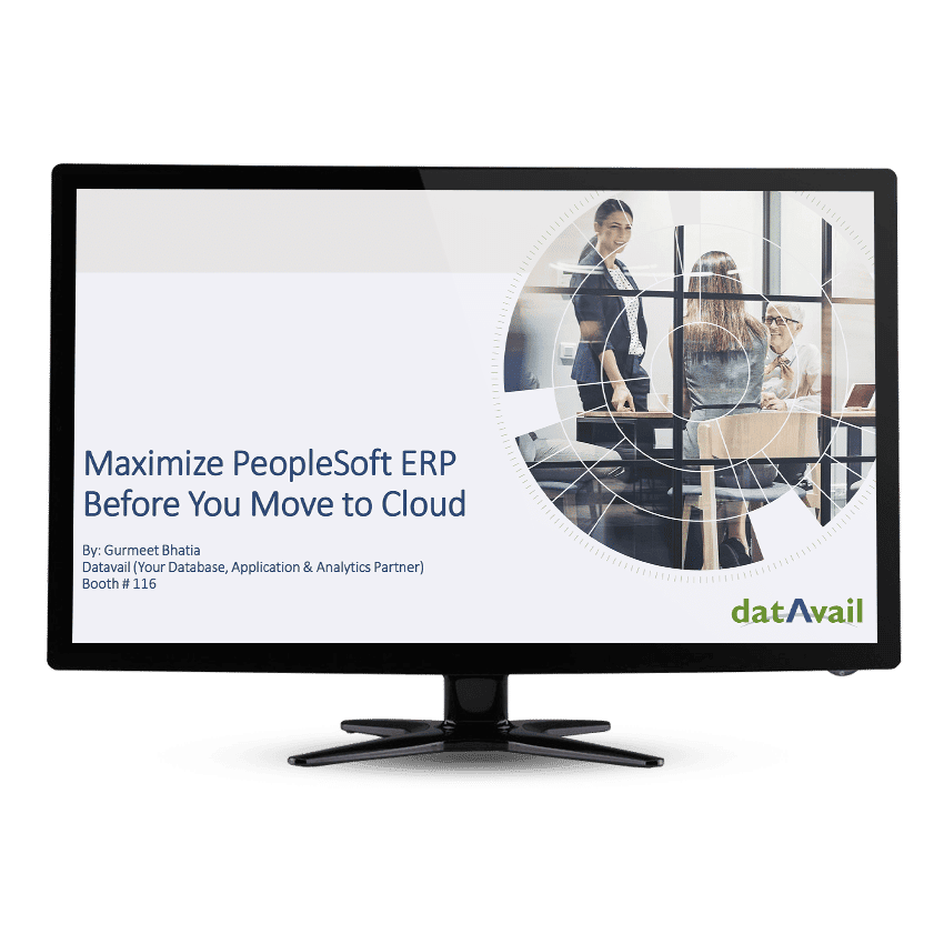 Maximize PeopleSoft ERP Before You Move to Cloud | Datavail